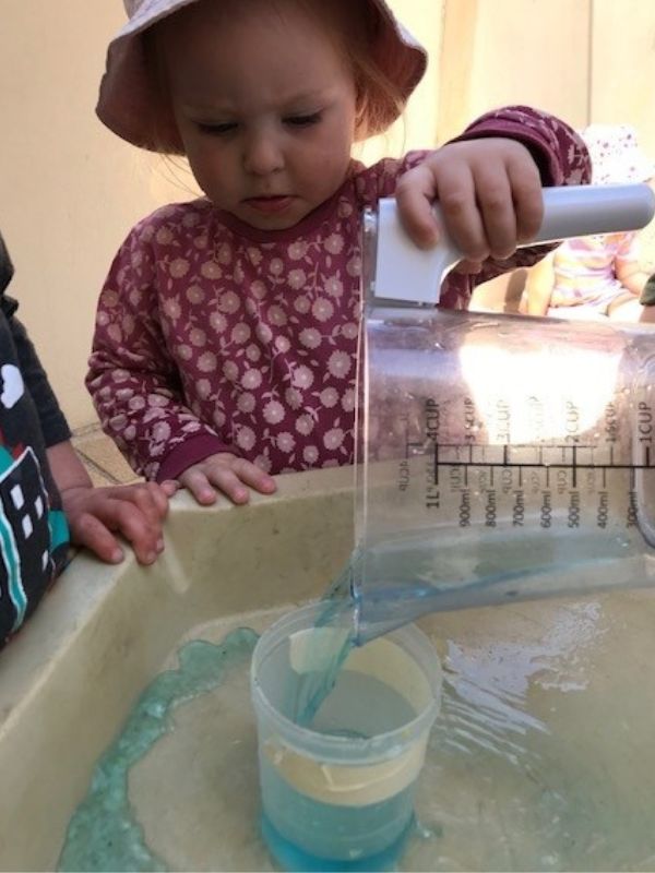 Sonas Karrinyup - Pouring and Self Serving - Sonas Childcare