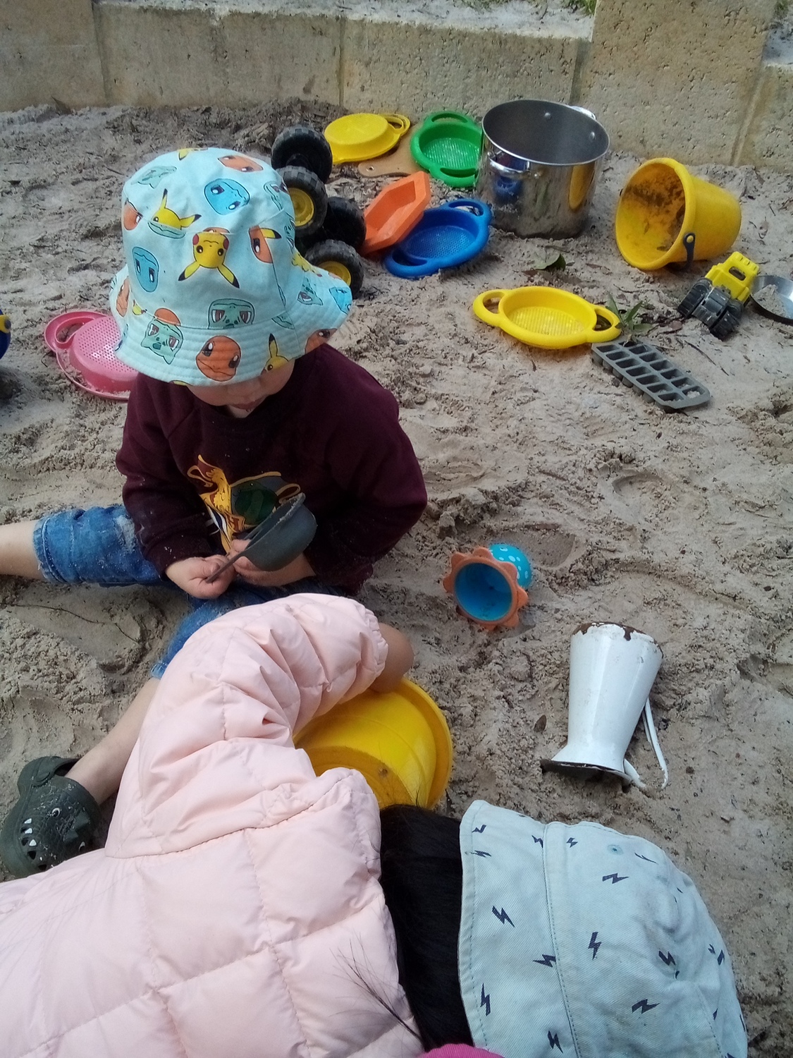 Sonas Atwell - Sandpit Play, Maths and Imagination - Sonas Childcare