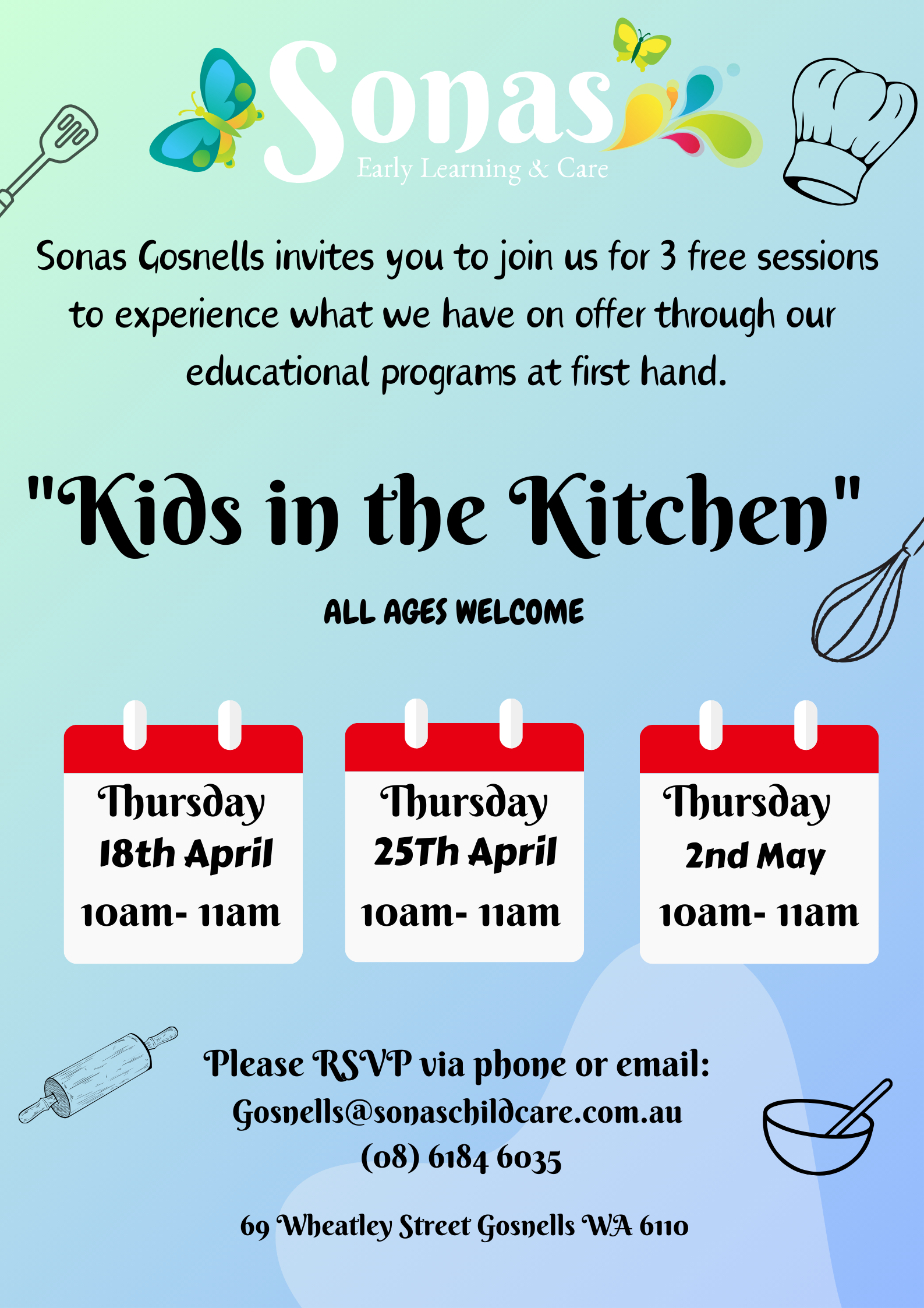 Sonas Gosnells - Explore With Us! - Sonas Childcare